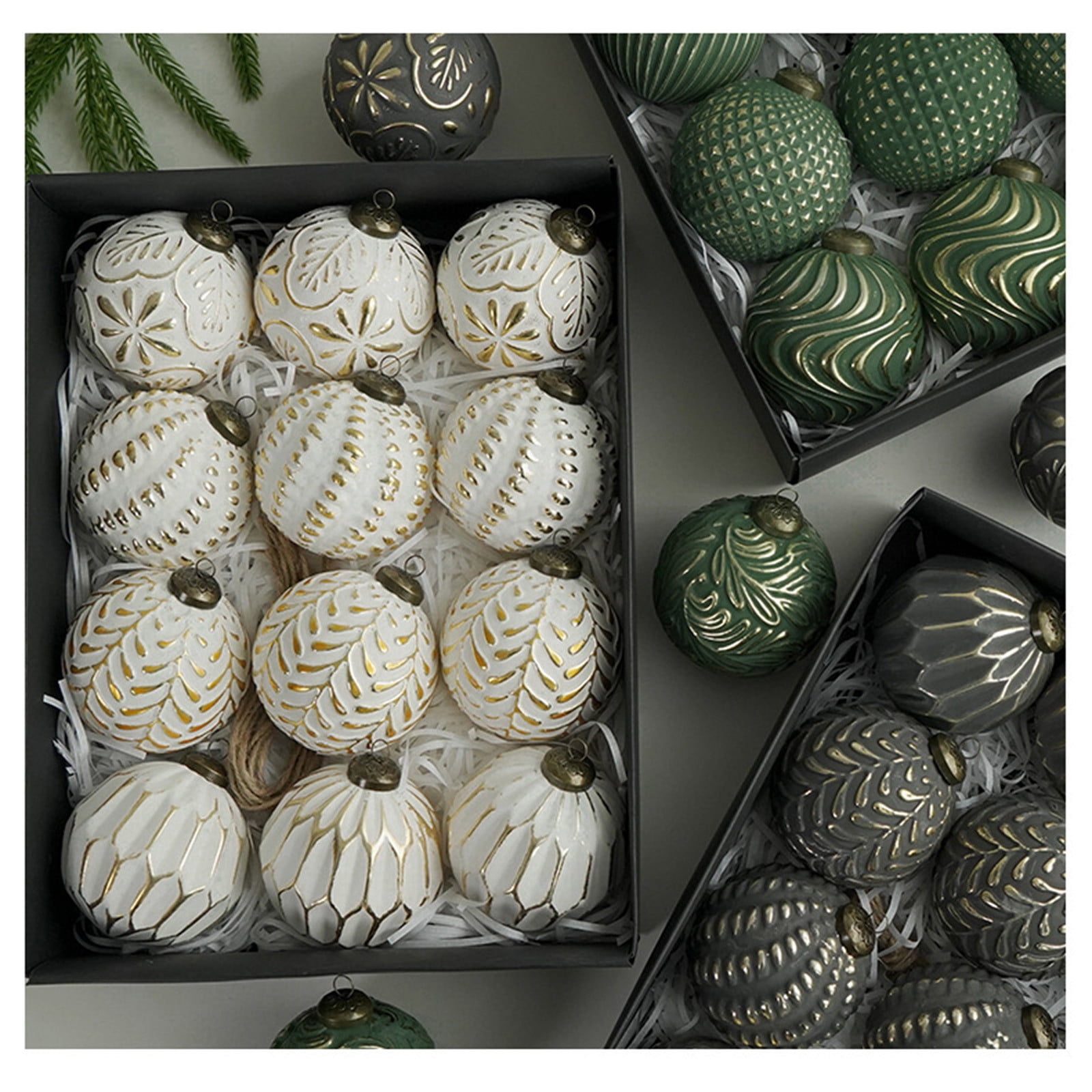 Click here for Hot6sl 8cm Antique Christmas Balls Decorative Orna... prices