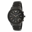 Emporio Armani Black Stainless Steel Chronograph Men's Watch, AR2485 ...