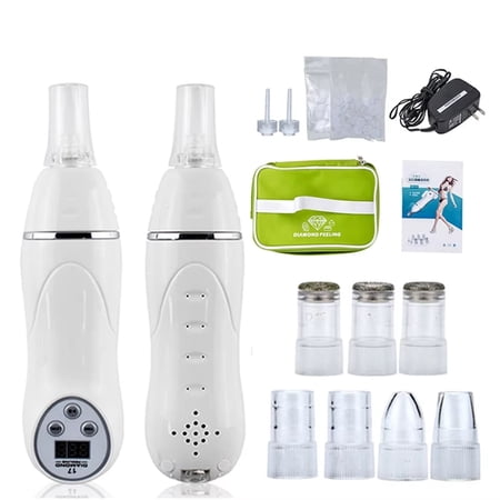 Blackhead Vacuum Suction Remover Machine Mini Diamond 17 Dermabrasion ...