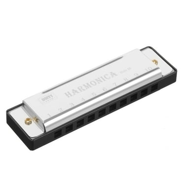 SPRING PARK Adjustable Harmonica 10 Holes Key of Organ + Metal Neck ...