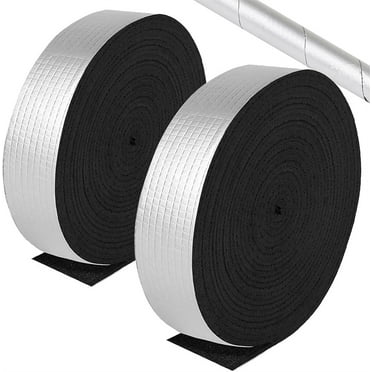 Aeroflex 1/2 in Thick, Flexible EPDM Pipe Insulation, 6 ft Insulation ...
