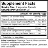 Free Shipping! Visigard Natural Eye and Vision Supplement, 30 Capsules ...