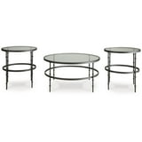 Signature Design by Ashley Kellyco Round Table Set (Coffee Table & 2 ...