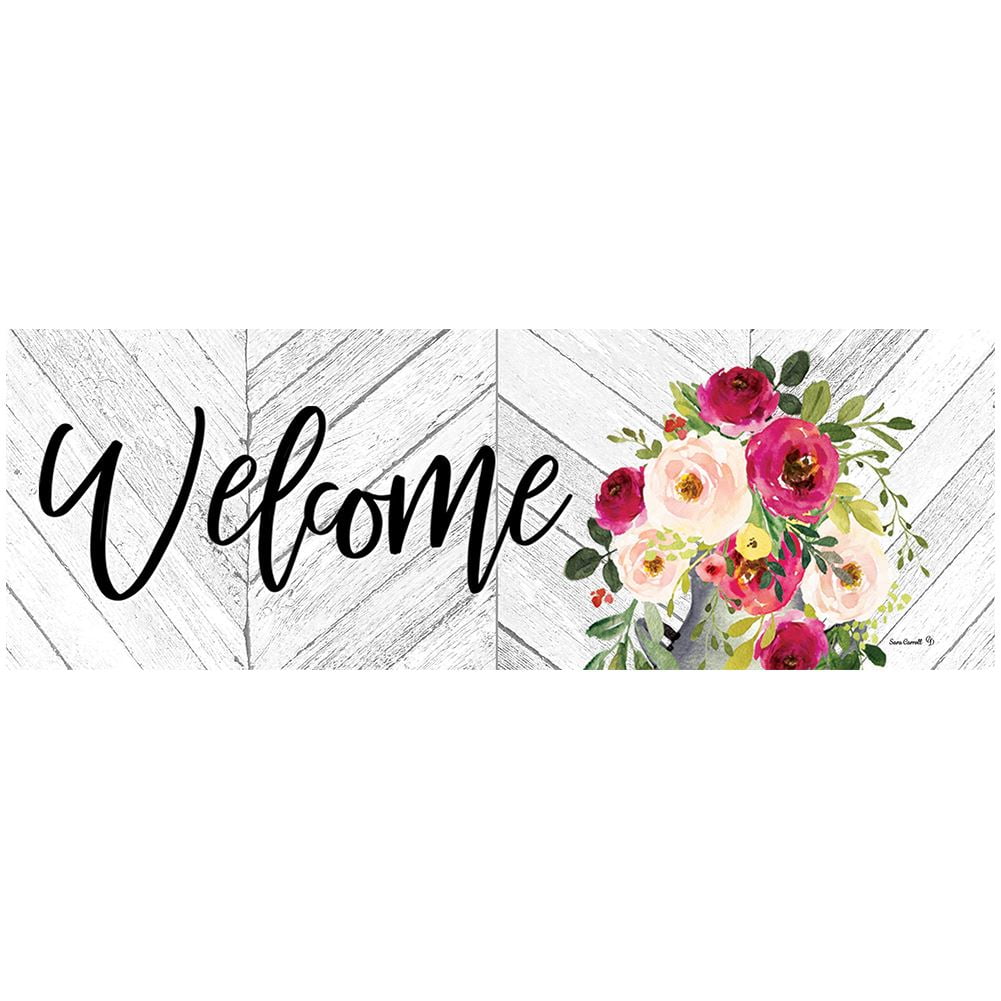 Custom Decor Signature Sign - Milk Can Flowers - Walmart.com