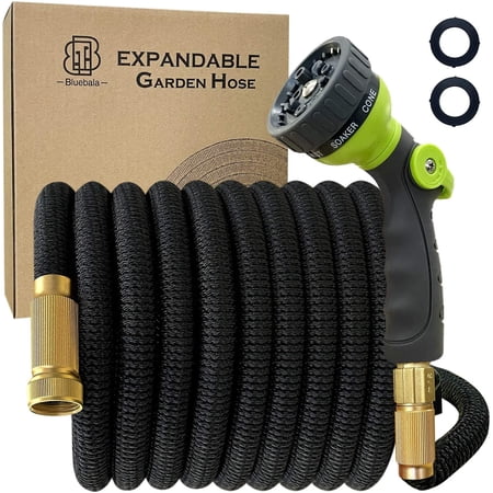 Expandable and Flexible Garden Hose - Upgraded Water Hose With Durable ...