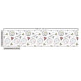 Abstract Sofa Upholstery Fabric by the Yard, Geometric Circles Memphis ...