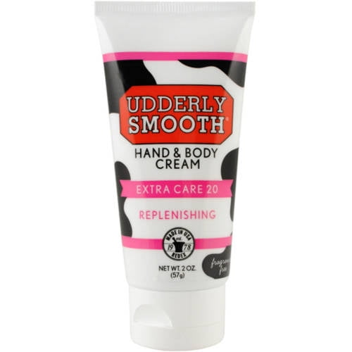 Udderly Smooth Extra Care Cream, Unscented with 20% urea, 2 Oz ...