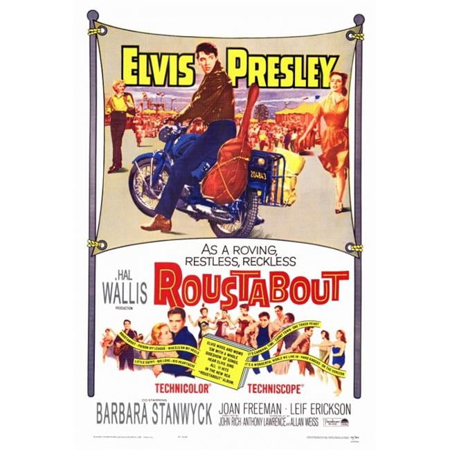 Posterazzi Roustabout Movie Poster - 27 x 40 in. - Walmart.com