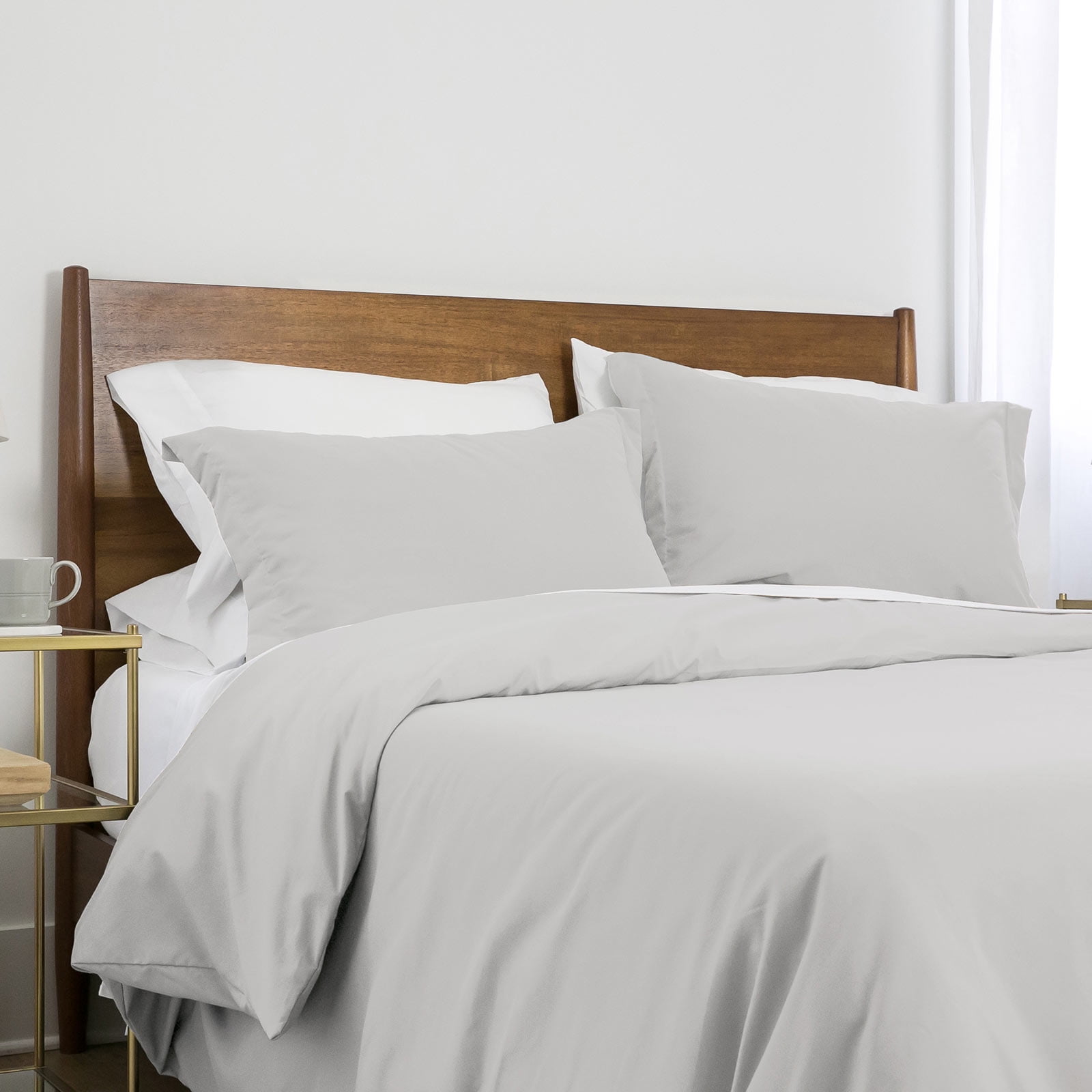 Neutral Solid Color 3-Piece Duvet Cover Set by Southshore Fine Linens ...