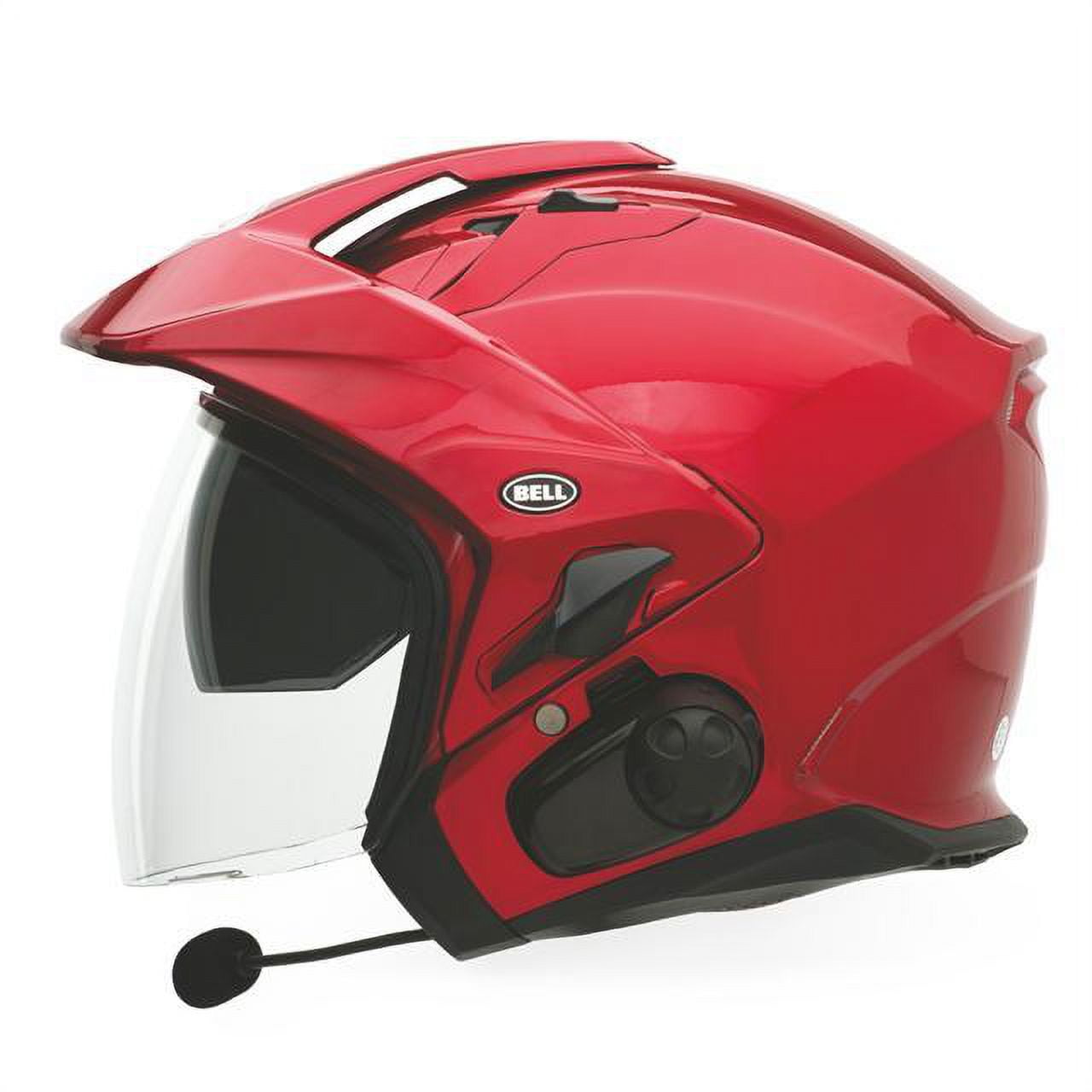 Bell Powersports Mag-9 Open Face Helmet Solid Colors Candy Red XL ...