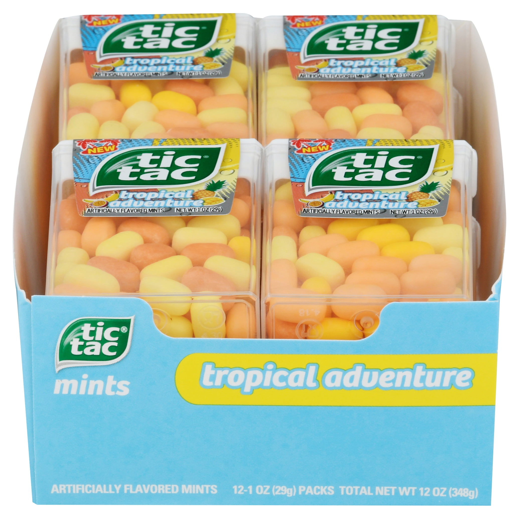 Tic Tac Tropical Adventure 12 Count