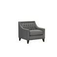 Chic Home Fulla Linen Tufted Back Rest Modern Contemporary Club Chair ...