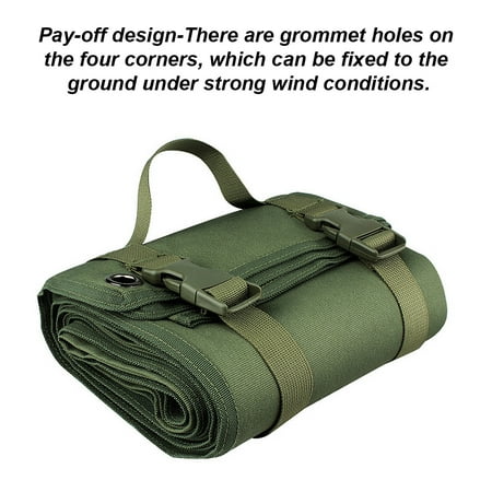 Shooting Mat Outdoor Waterproof Shooter Pad Foldable Shooting Practice ...