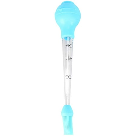 1 Set Turkey Baster with Cleaning Brush Oil Driping Tube Barbecue Tool ...