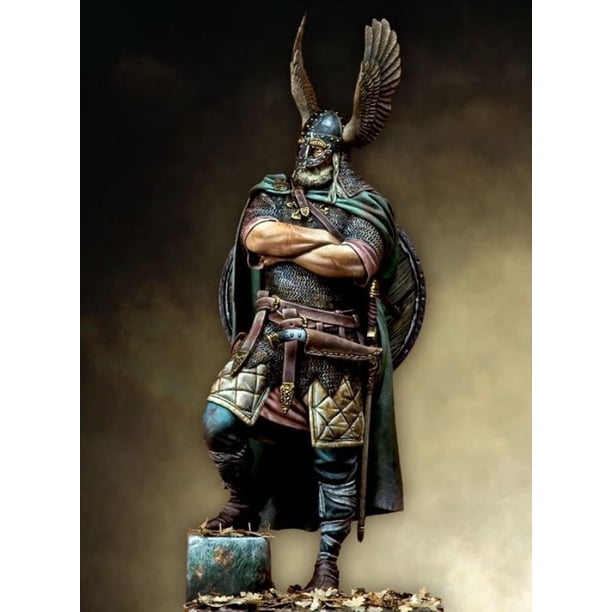 Pegaso Models 90mm Viking Chief White Metal Figure Kit #90-049 ...