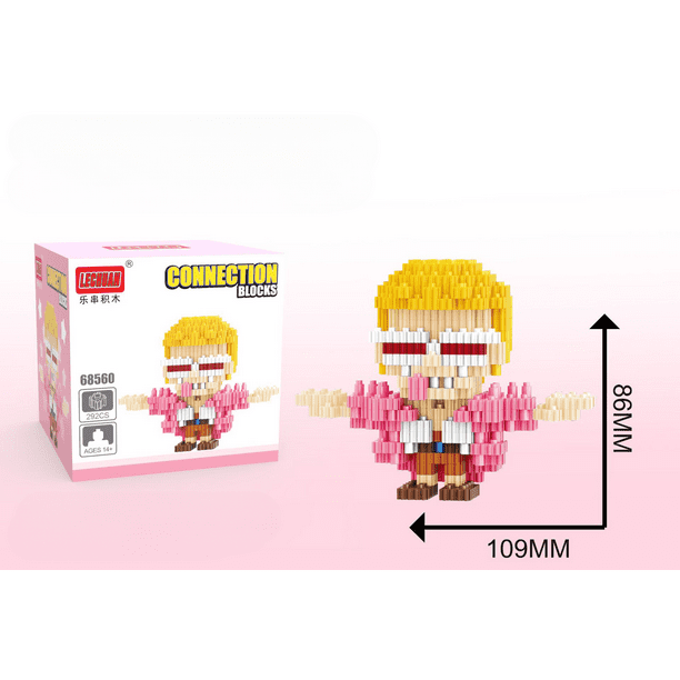AFeng One Piece Naruta Buliding Blocks Monkey D Luffy Bricks Mini ...