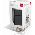 RCA 3.2 Cu Ft Two Door Mini Fridge with Freezer RFR835, Black - Walmart.com