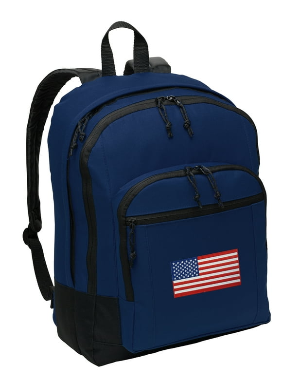 American Flag Backpack