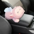 Esquirla Plush Car Tissue Holder Hanging Tissue Box Interior Decoration ...