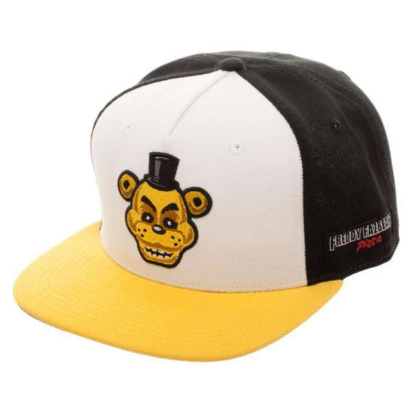 Five Nights at Freddy's Golden Freddy Snapback Cap Apparel - Walmart ...