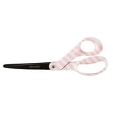 Fiskars 8" Non-Stick Pink & White Scissors, 1 Each - Walmart.com
