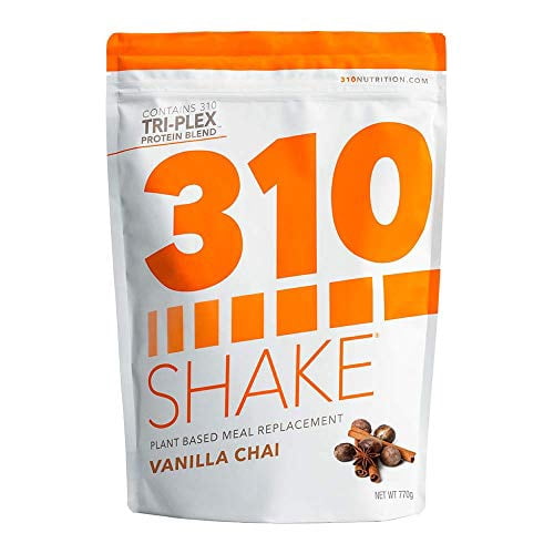 310 Nutrition Vanilla Chai Meal Replacement Shake - 0g of Sugar, Gluten ...