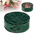 1 Pcs Christmas Wreath Storage Bag, Garland Holiday Container Tear ...