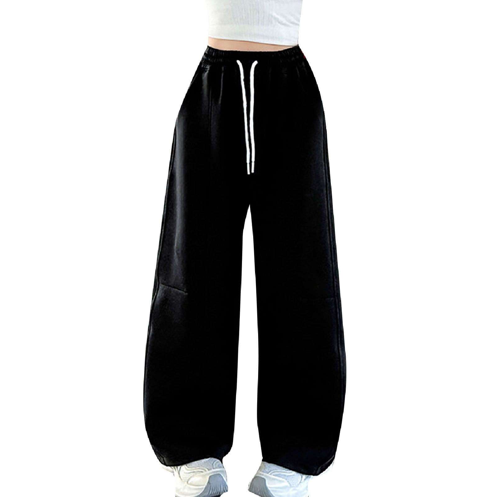 Click here for Xqylos Girls Wide Leg Sweatpants High Waisted Carg... prices