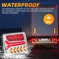 SLUMLOVE Portable Wireless Trailer Lights Magnetic -Rechargeable LED ...