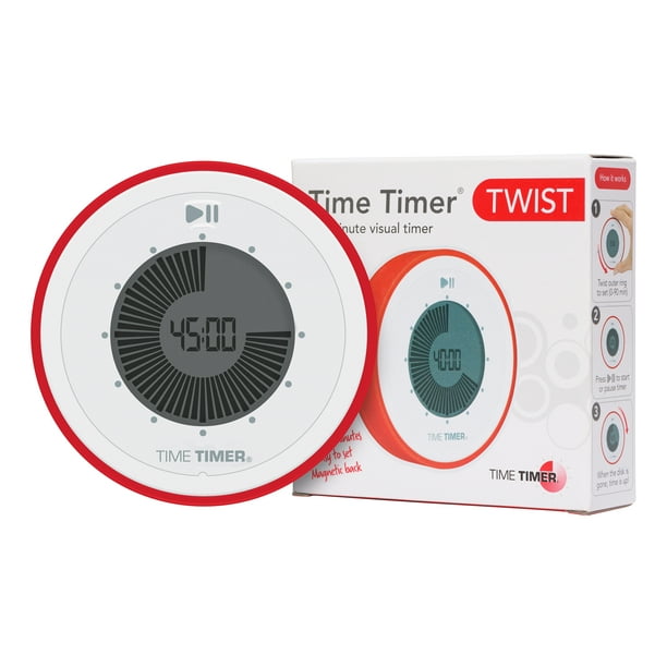 Time Timer TWIST - Minute Visual Timer - Walmart.com