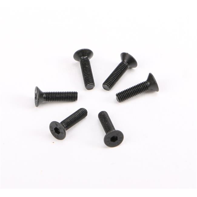 3 x 12 mm. Steel FH Screw - 6 Piece - Walmart.com