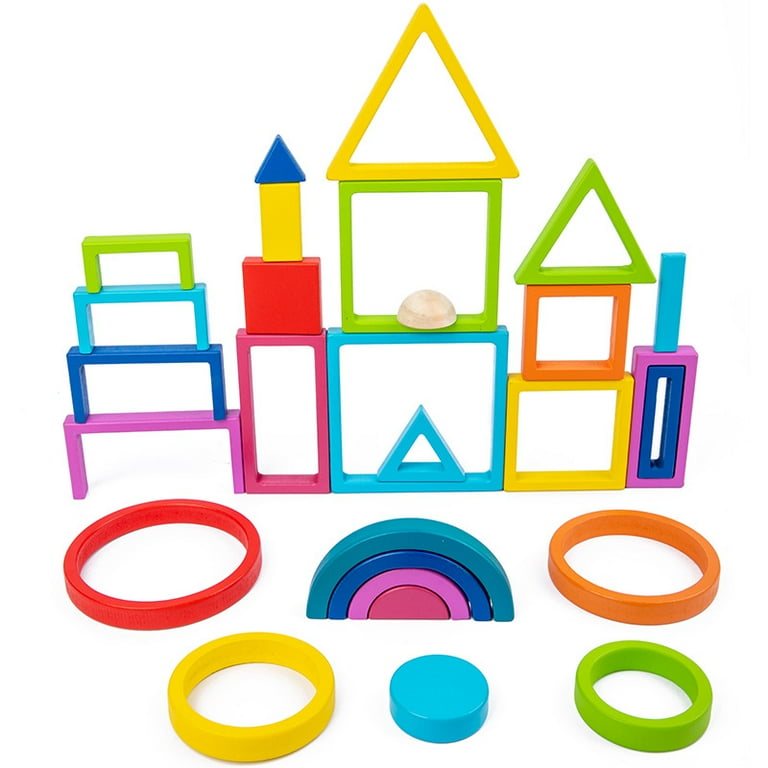 Wooden Building Blocks Clipart