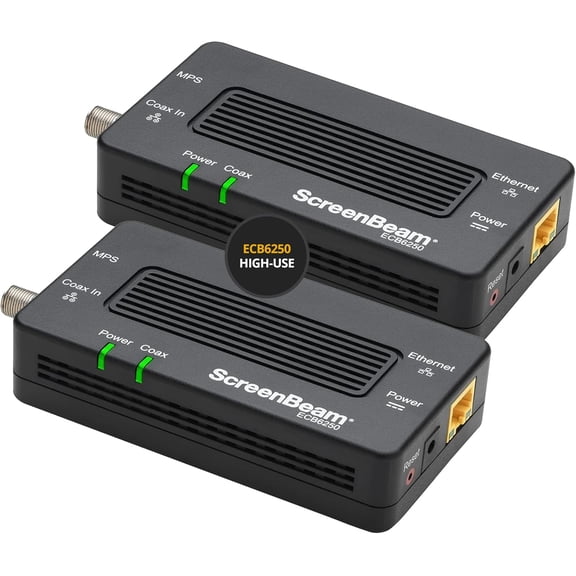 Bonded MoCA 2.5 Network Adapter for Highest Speed Internet, Ethernet ...