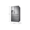 Samsung RF28R7201SR 28 Cu. Ft. 4-Door French Refrigerator in Stainless ...