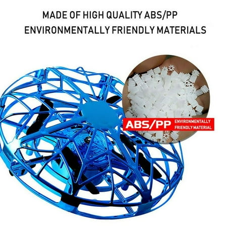 UFO Mini Drone Infrared Sensor Flying Toy Gesture Induction Aircraft ...