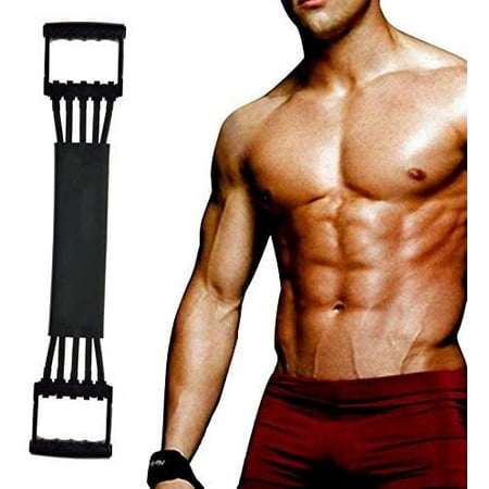 Chest Expander,Muscle Exerciser Adjustable Pull Strength 5 Resistance ...