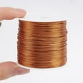 6 Rolls 1mm Satin Rattail Cord 32.8 Yards(30m) 6 Colors Chinese ...
