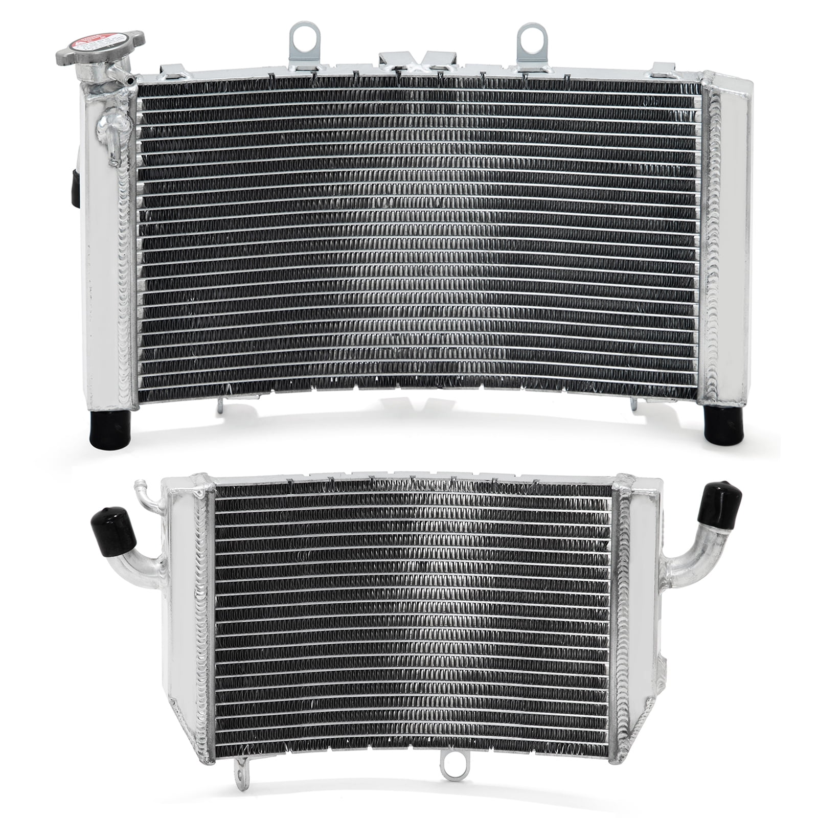 Upper + Lower Aluminum Water Radiators For Honda NRX1800 Valkyrie Rune ...