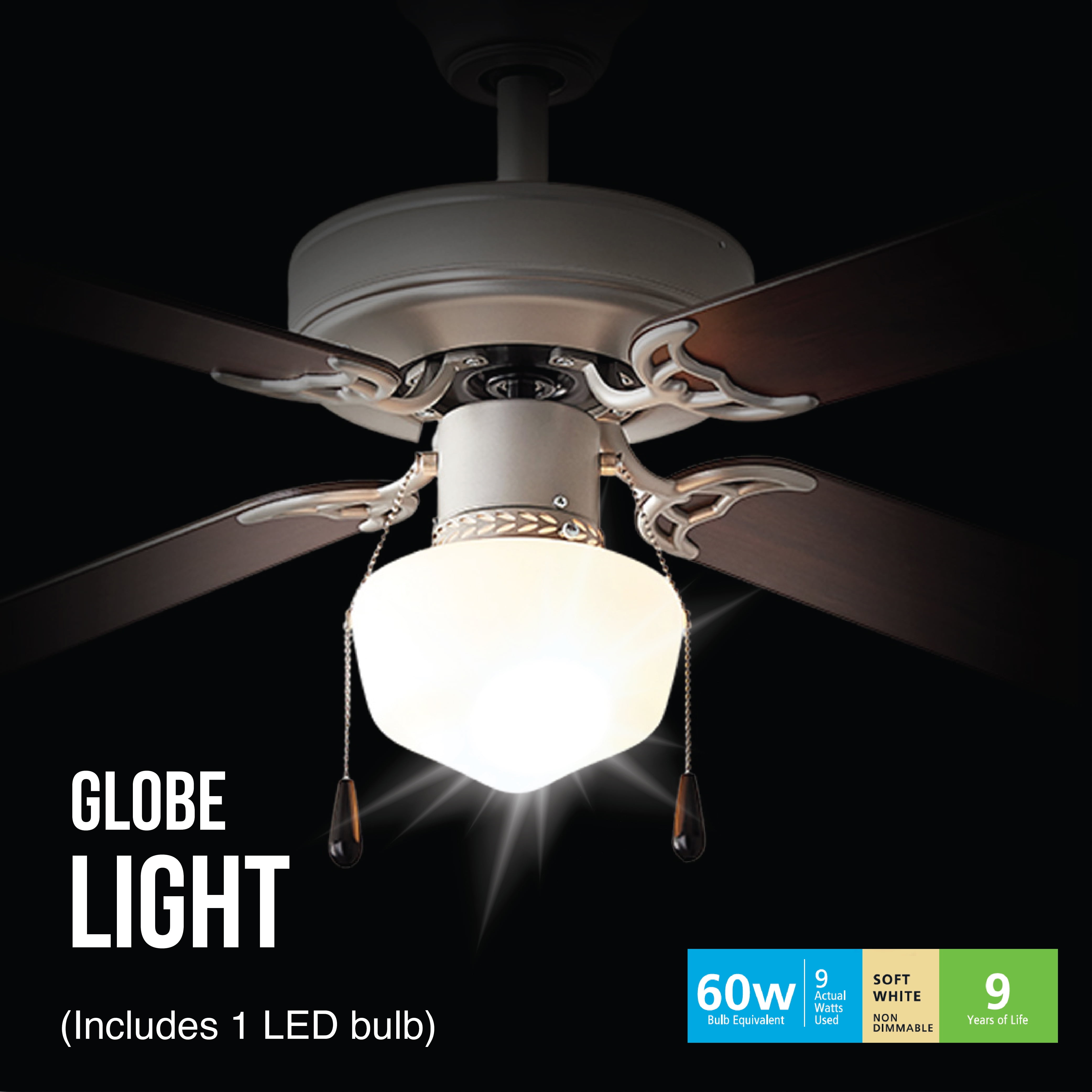 Mainstays 42 Inch Ceiling Fan And Light Instructions | Shelly Lighting