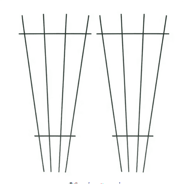 Vego Garden Modular Arched Trellis System Triple Section 5.5' Long ...