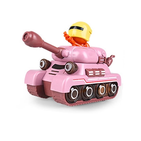 Tank Toy, Tank Toy Rotatable Turret Inertia Tank Truck Toy with Sound ...