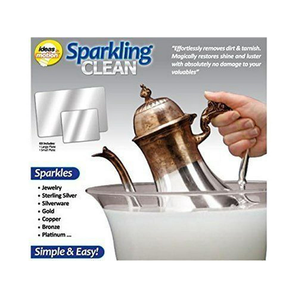 Silver/Gold Cleaning Plates - Set Of 2 In 2 Sizes! - Walmart.com ...