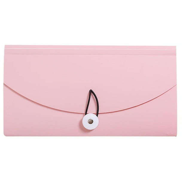 Pocket Folders File Holder File Folder Tabs Portable Receipts Folder ...