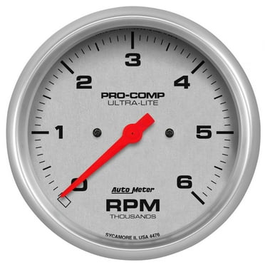 Auto Meter 3-3/8in C2/S Mini-Monster Tach - Walmart.com