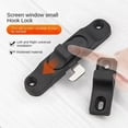 Sliding Folding Trackless Screen Door Latches Push-Pull Mesh Window ...