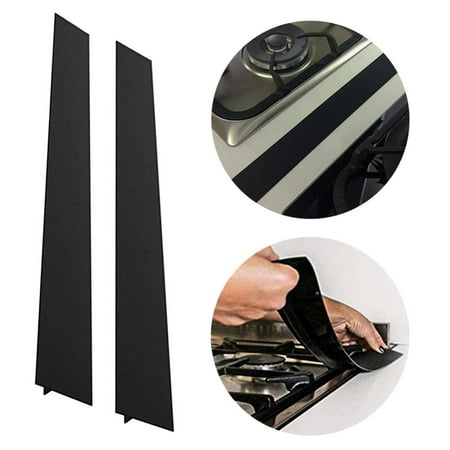 Flexible Stove Counter Gap Cover Silicone Rubber Kitchen Oil-gas Slit ...