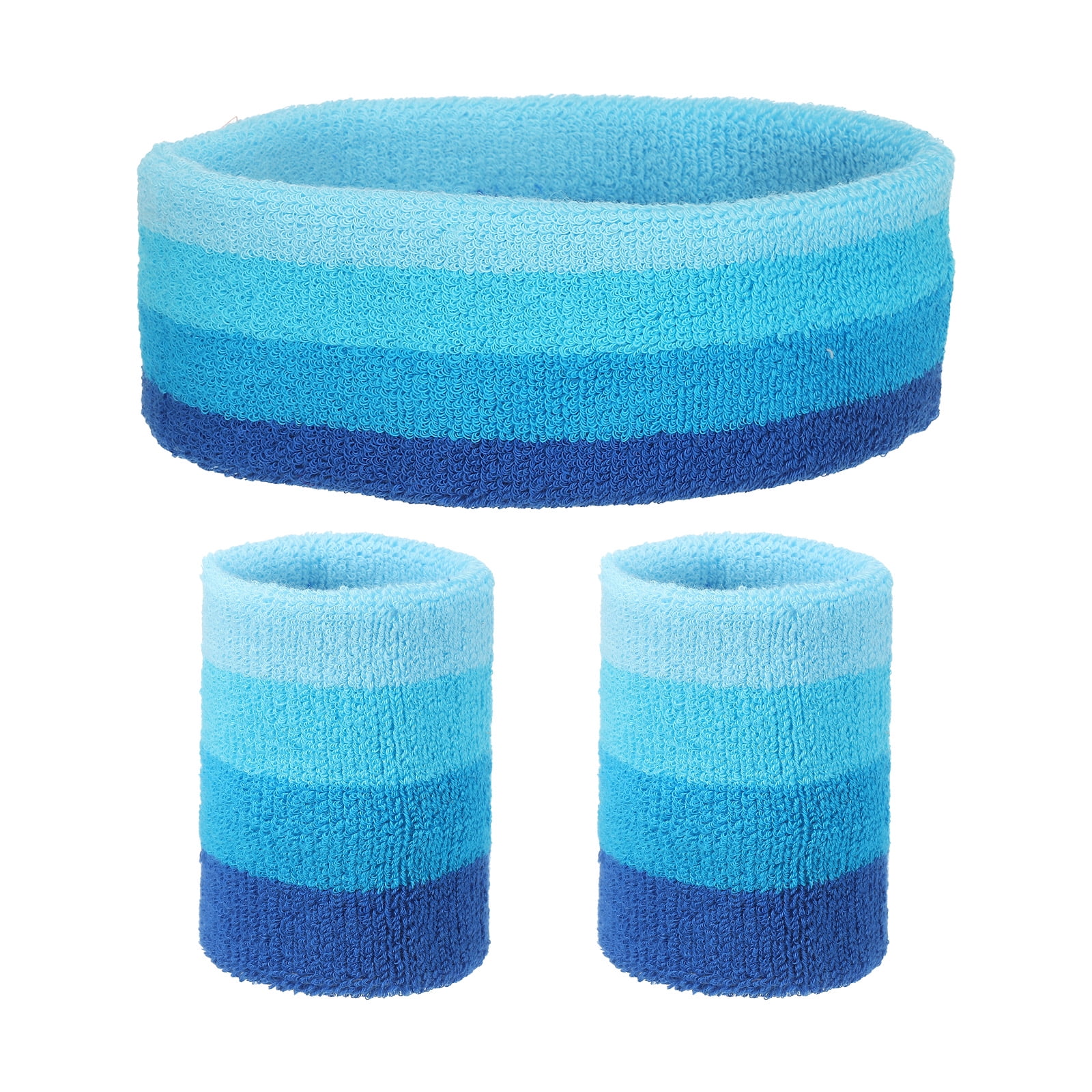 Click here for Uxcell Sweat Band Set Sports Terry Cloth Headband... prices