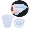 ANXPTIME Resin Mixing Silicone Cup Mold Foldable Measuring Cup Epoxy ...
