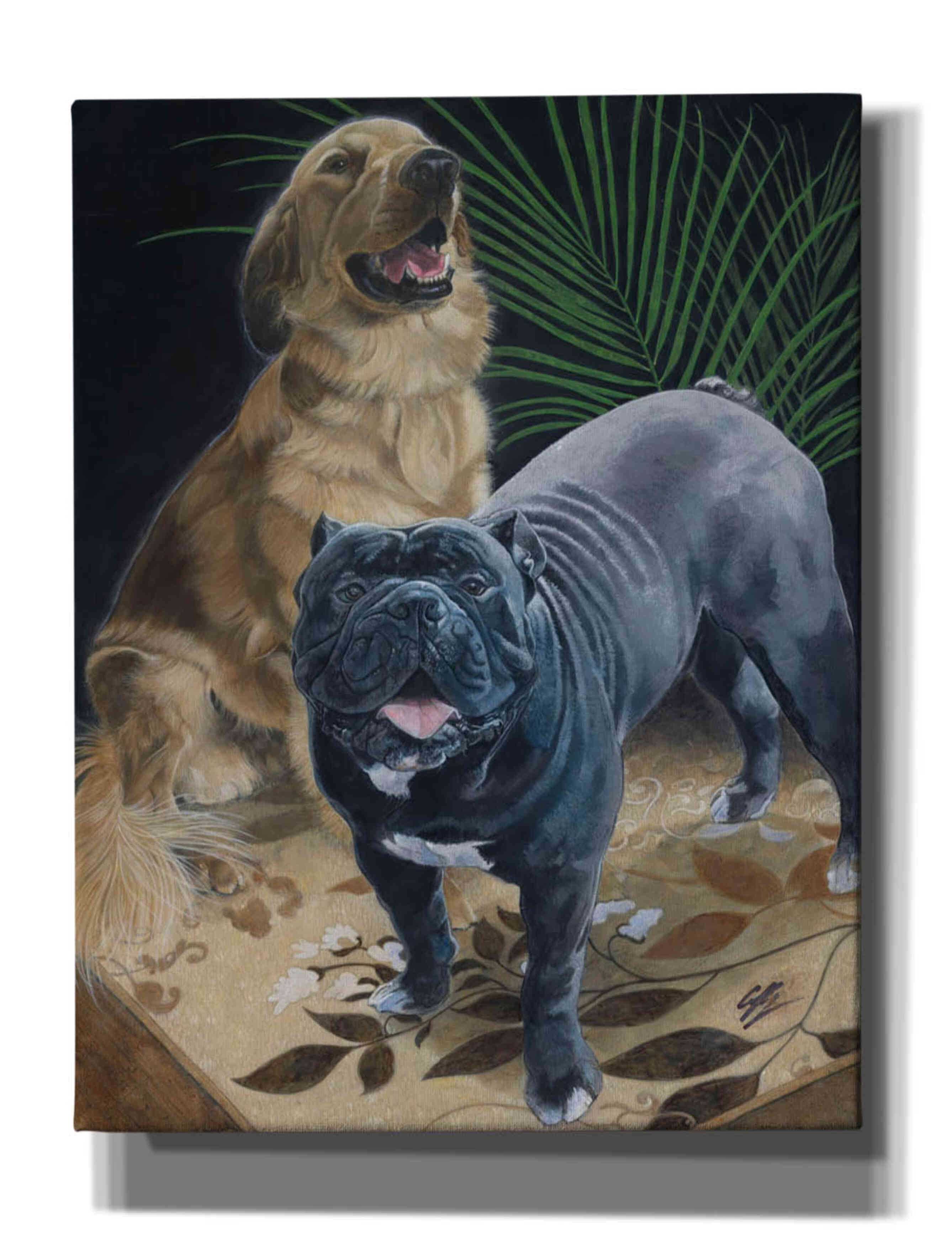 Epic Graffiti 'Elliot and Gus' by Durwood Coffey, Canvas Wall Art, 26 ...