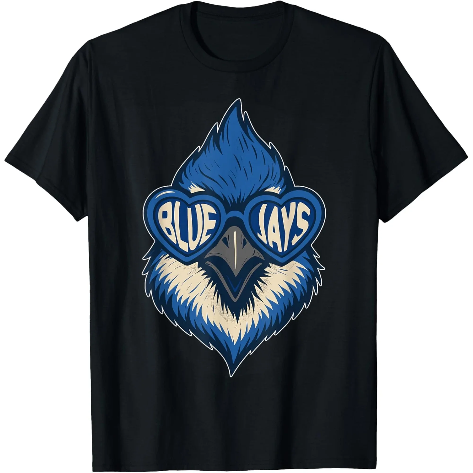 Click here for Alvord Blue Jay Bird Retro Sunglasses Funny Shirt... prices